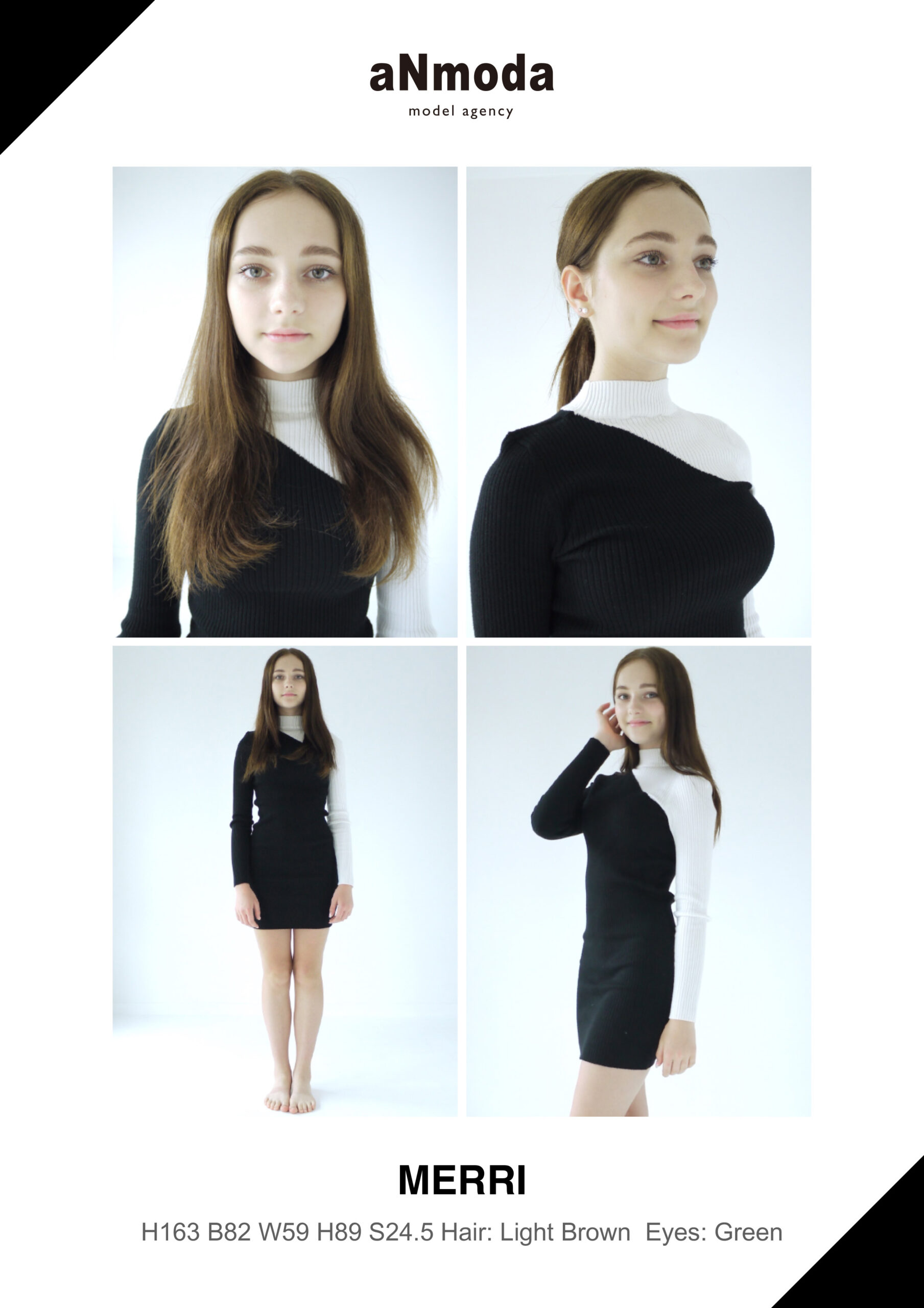 MERRI | 外国人モデル・ハーフモデル事務所 aNmoda（アンモーダ）